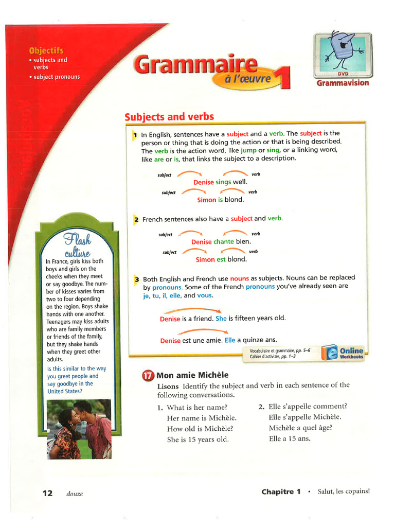 French 1A Pages 32 | PDF