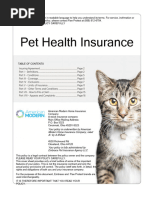 Pet Insurance Claim Submission Form | PDF | Medicine | Health Care