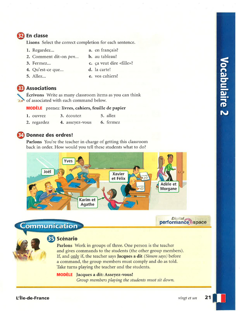 French 1A Pages 41 | PDF