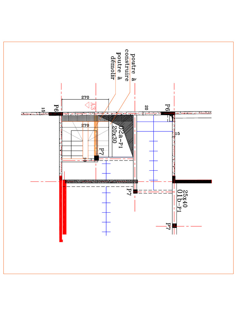 Detail Escaliers Coffrage | PDF