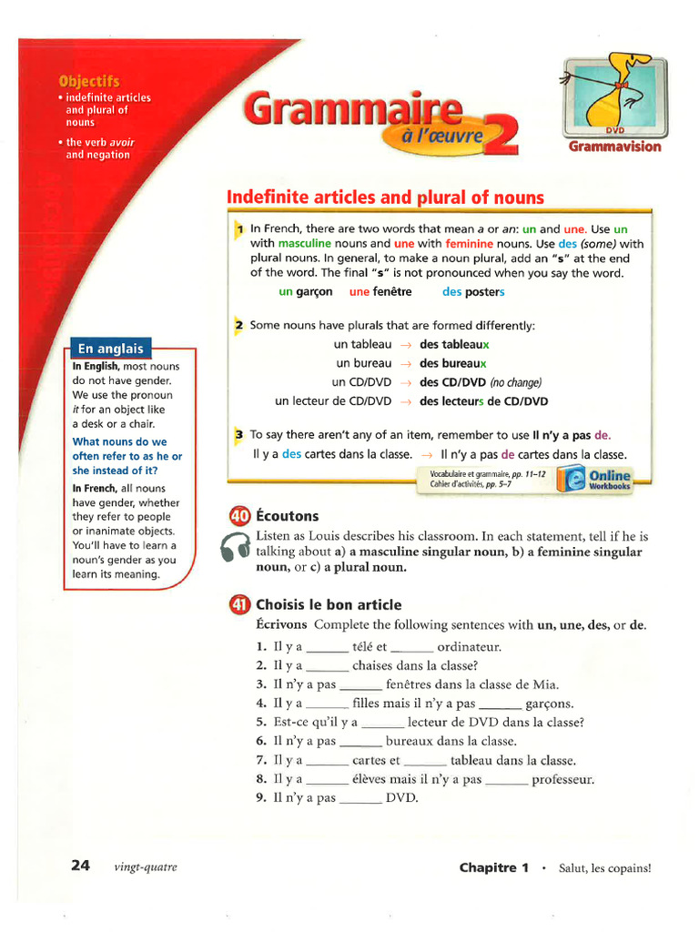 French 1A Pages 44 | PDF