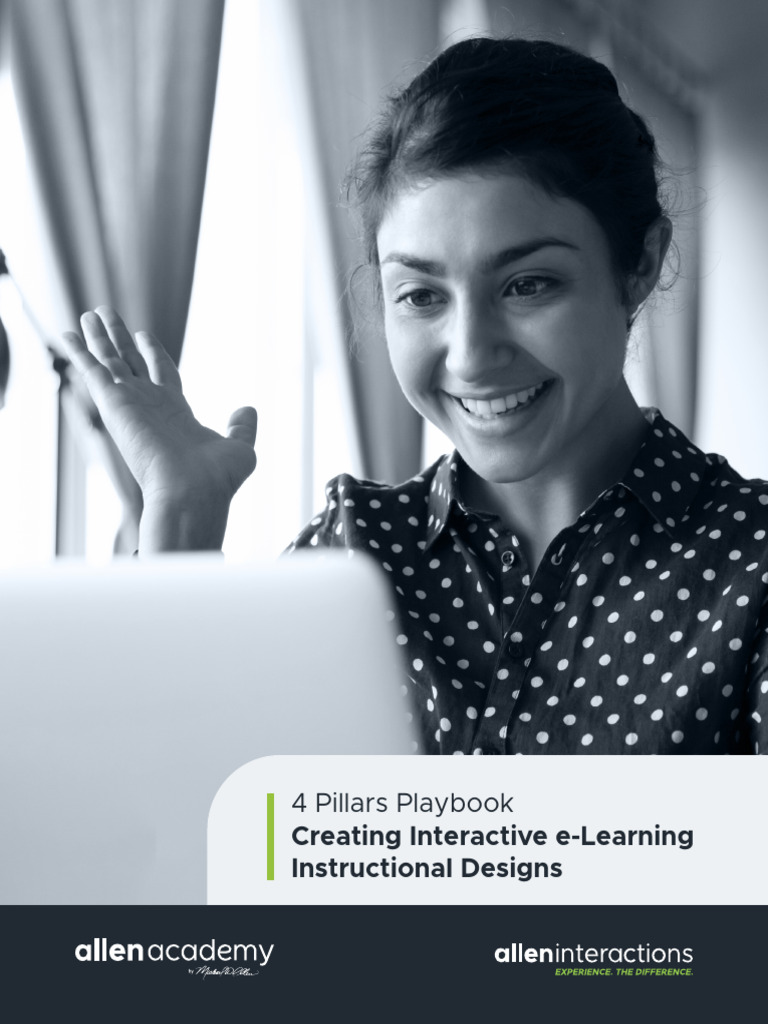 4-Pillars Playbook: Creating Interactive E-Learning Instructional ...