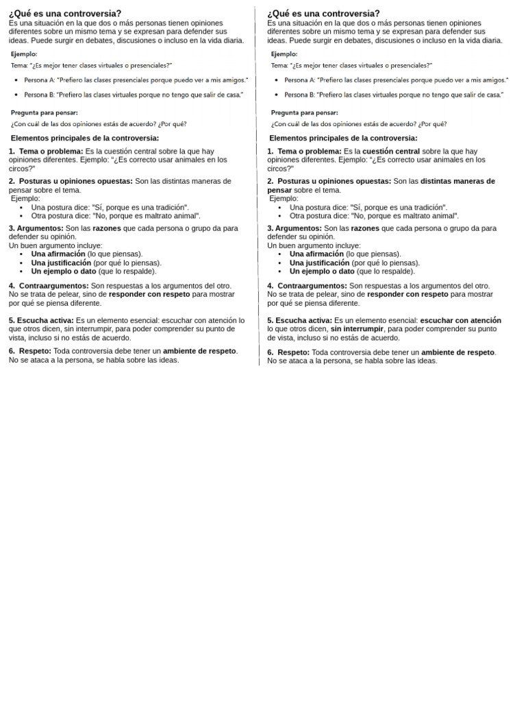 Definición y elementos de la controversia | PDF