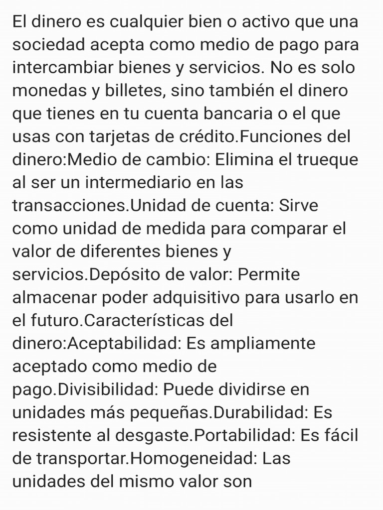 Qué Es El Dinero - 250810 - 162229 | PDF