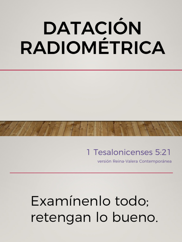 Datación de Fósiles: Métodos y Isótopos | PDF | Isótopo ...