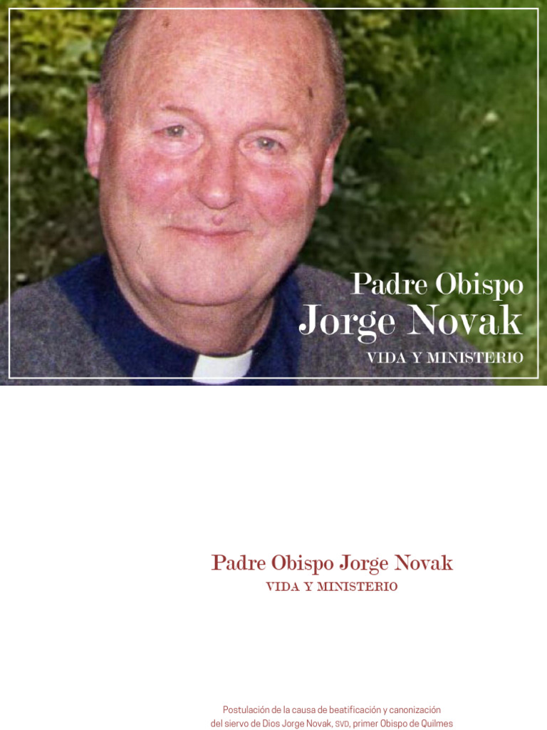 Novak Vida y Ministerio | PDF | Sínodo | Iglesia Católica
