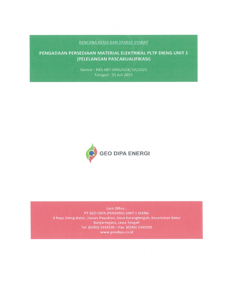 RKS 087 DNG Gde Vii 2025 | PDF