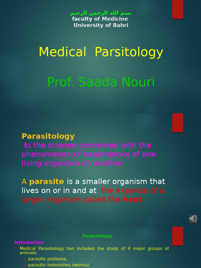 Overview of Medical Parasitology | PDF | Parasitism | Parasitology