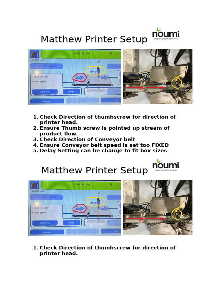 Matthew Printer Setup | PDF