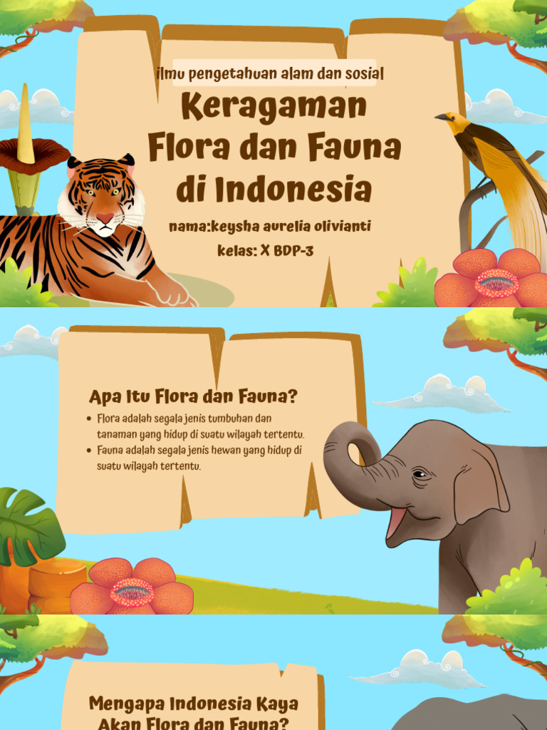 Keragaman Flora dan Fauna Indonesia | PDF