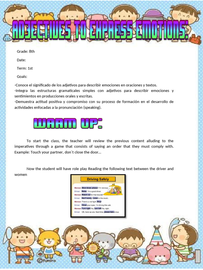 Adjectives to express emotions | PDF | Adjective | Morphology