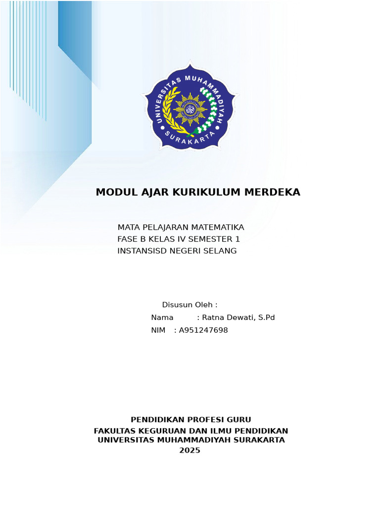 Modul Ajar PPG Ratna | PDF