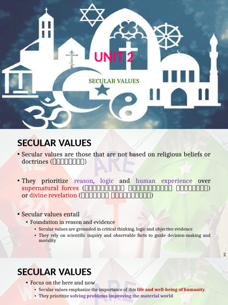 GE3791 - Unit 2 | PDF | Secularism | Discrimination