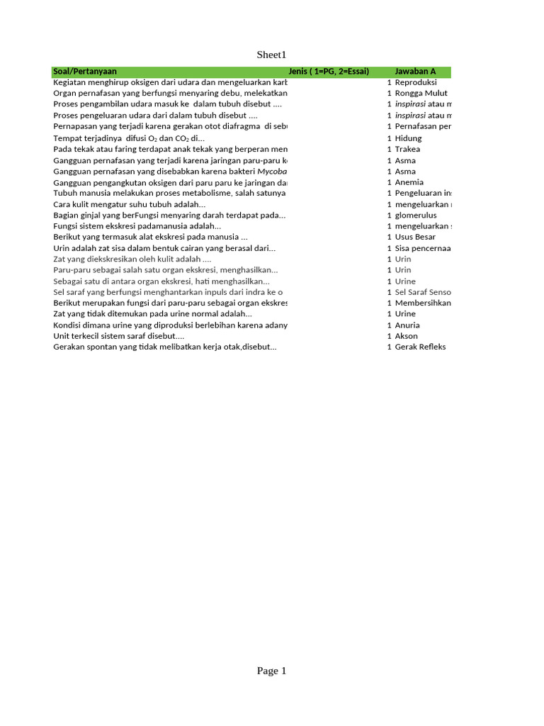 Pts Genap, Xi 2025 | PDF