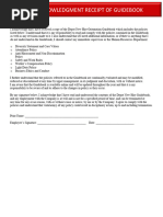 HR Policies Acknowledgement Form | PDF | Employment | Policy