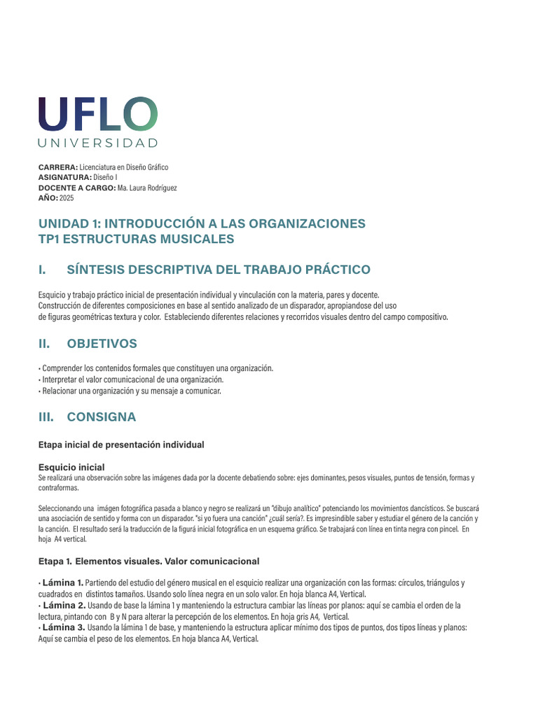 TP1. Guía 2025 | PDF