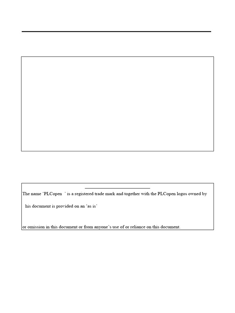 PLCOpen Guidelines | PDF | Variable (Computer Science) | Scope (Computer Science)