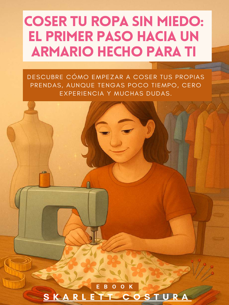 Coser Tu Ropa Sin Miedo (Ebook) - Skarlett Costura | PDF | Máquina de ...