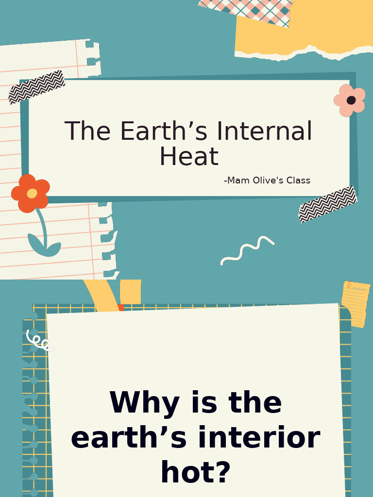 M5 - Earths Internal Heat | PDF | Earth | Heat Transfer