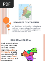 Mapa de Colombia Con Las 3 Cordilleras | PDF