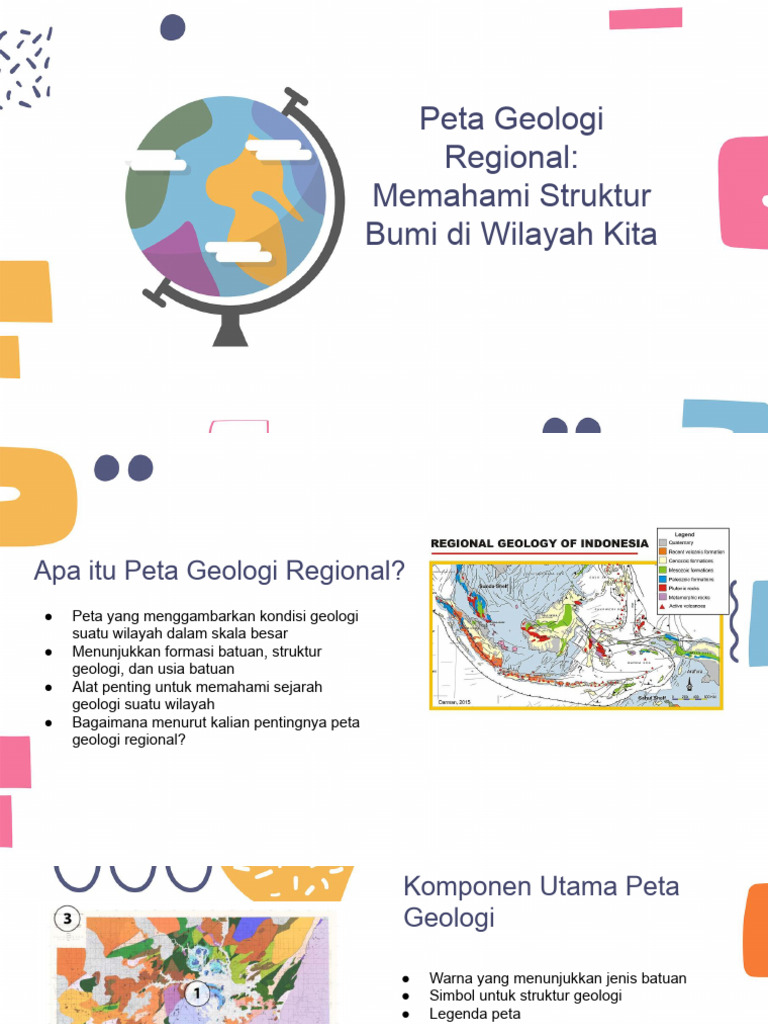 Peta Geologi Regional - Memahami Struktur Bumi Di Wilayah Kita | PDF