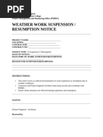 Variation Order Request Form Template | PDF