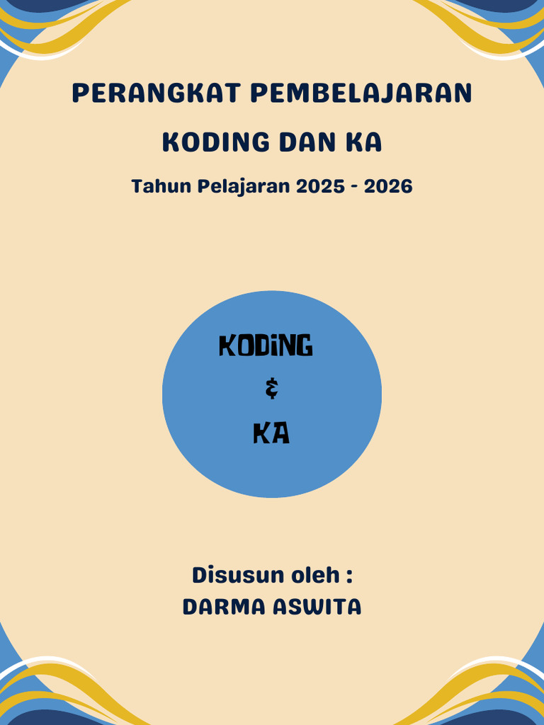 Rencana Pembelajaran Koding | PDF