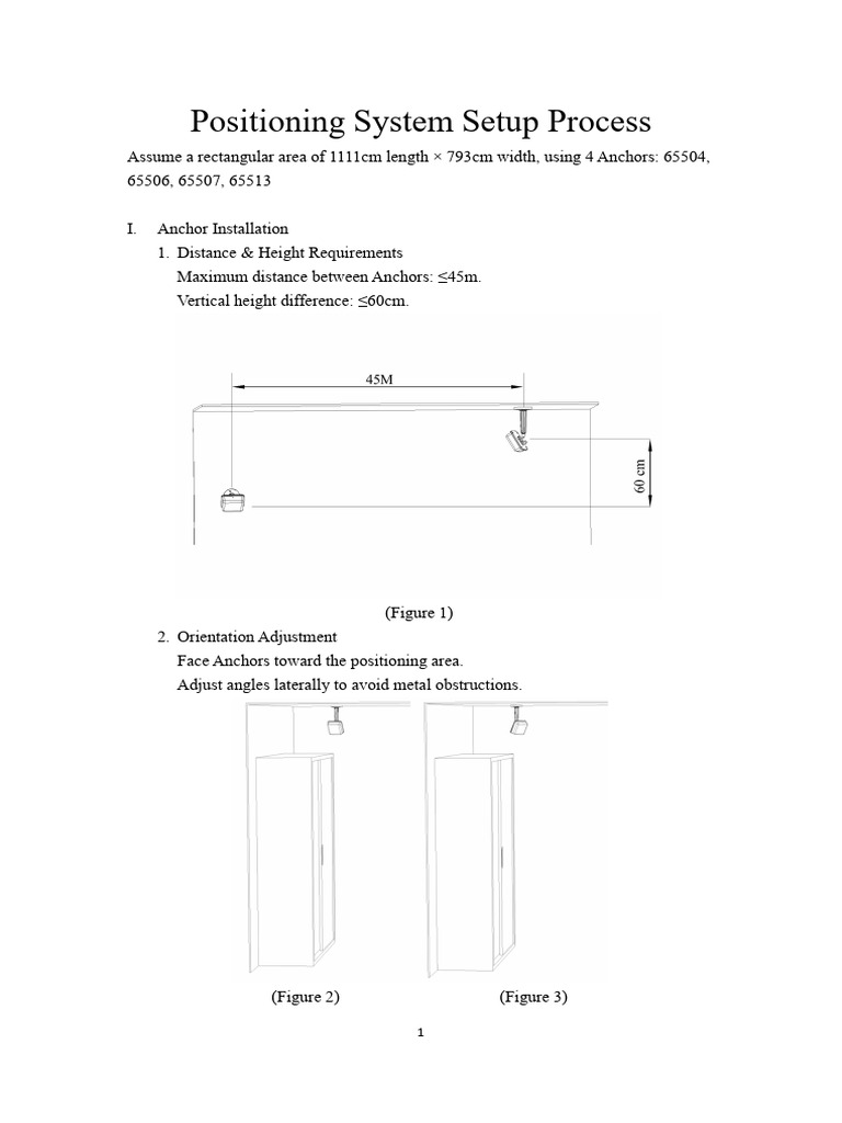 Positioning System Setup Process | PDF | 2 D Computer Graphics | Computer Networking