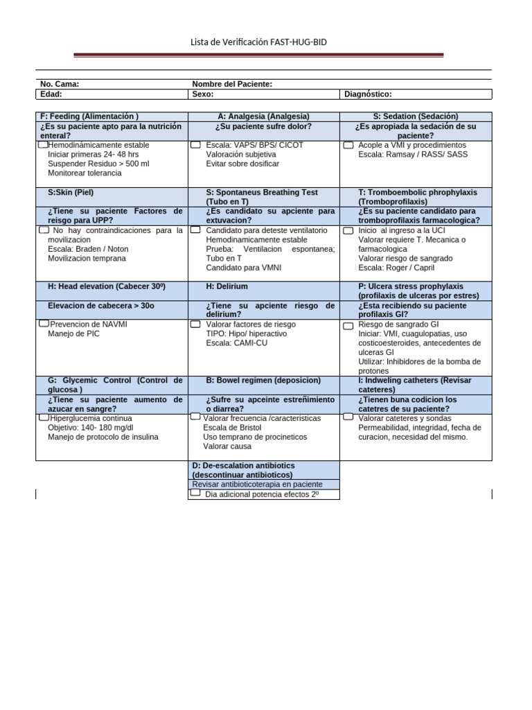 FAST HUB Valoracion | PDF | Enfermedades y trastornos | Medicina CLINICA