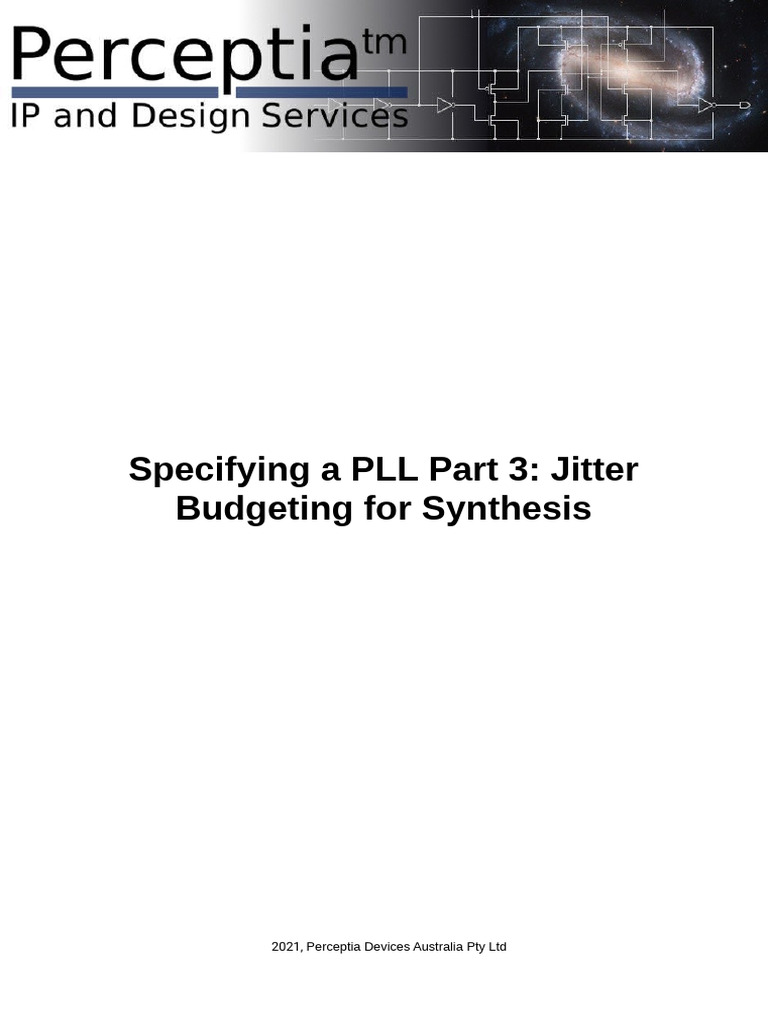 Digital Jitter Budgeting 20210210 | PDF | Root Mean Square | Computer ...