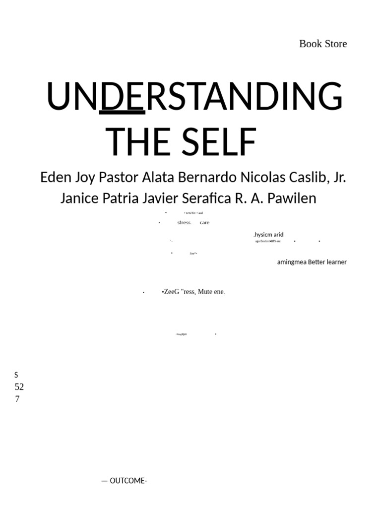 Understanding The Self | PDF | Soul | Philosophy Of Self