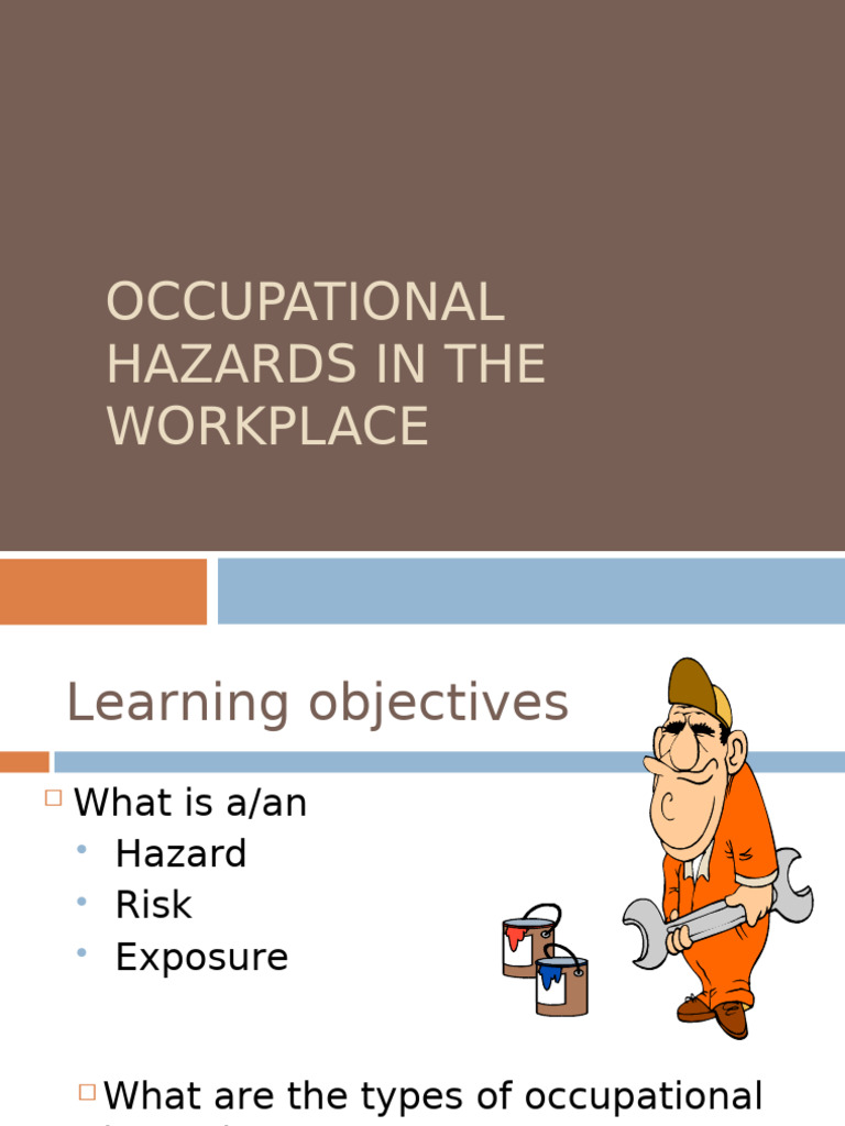 Types of Occupational Hazards Explained | PDF | Hazards | Occupational ...