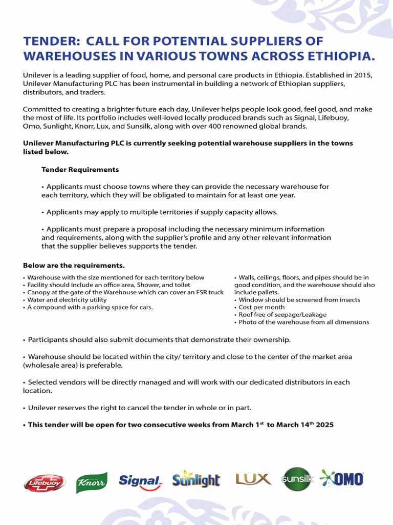 Warehouse Ad_Newspaper 2025 - March UPDATED | PDF