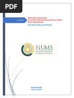 VAMC SLUMS Examination Guide | PDF | Recall (Memory) | Neuroscience