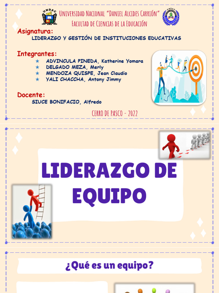 Liderazgo y Efectividad en Equipos Educativos | PDF | Liderazgo ...