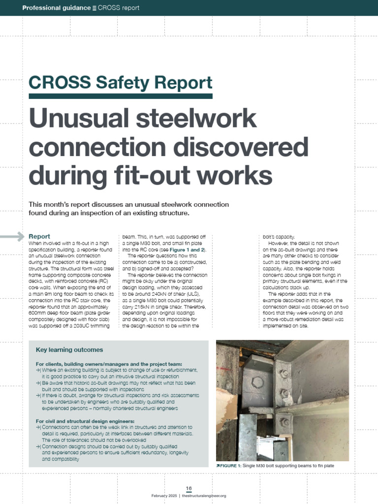 CROSS-Safety-Alert-Unusual-steelwork-connection-discovered-during-fit ...
