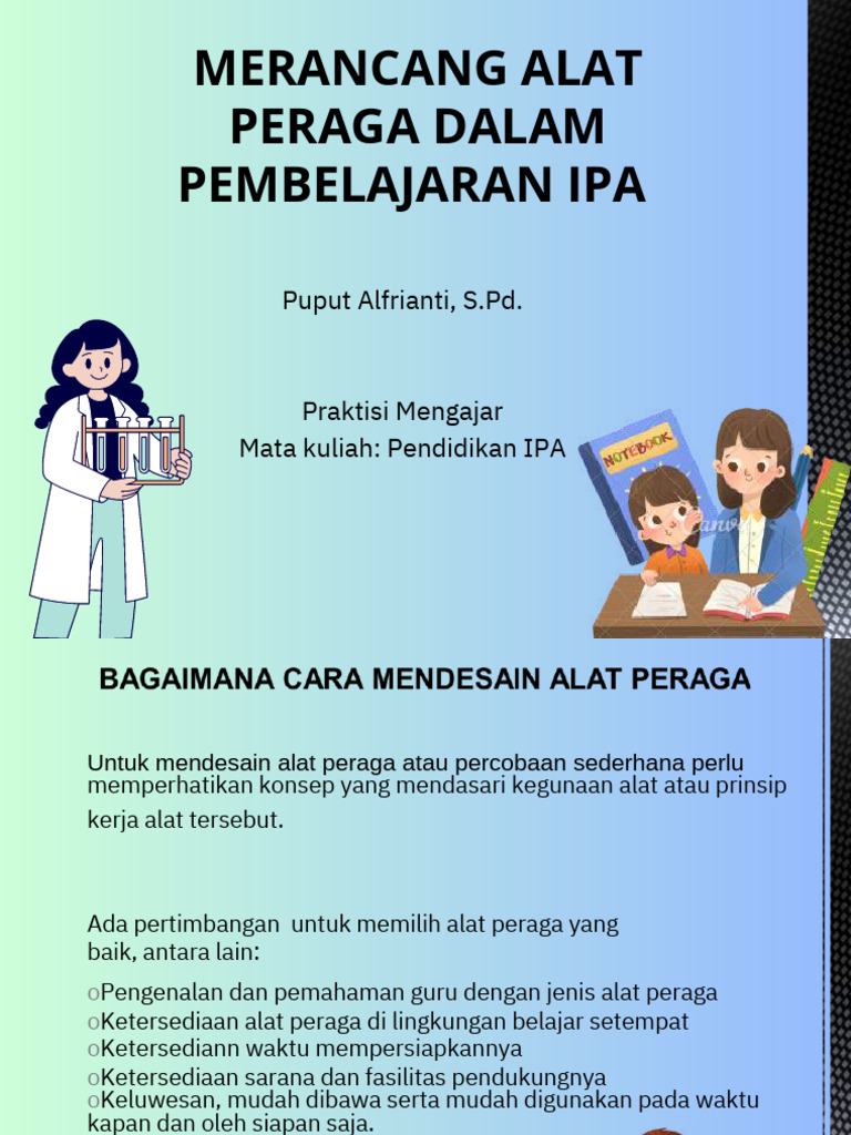 Alat Peraga Pembelajaran IPA SD - PDF Compressed | PDF