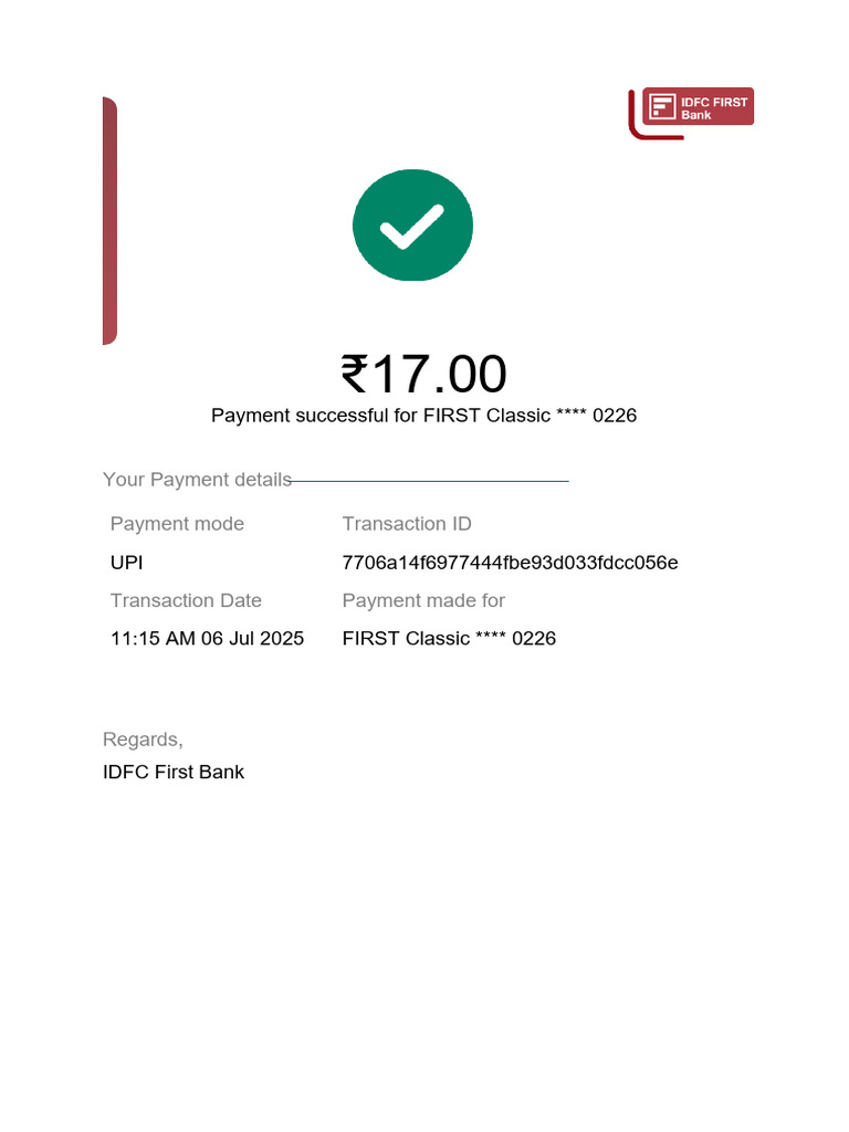 Credit Card Bill Payment | PDF