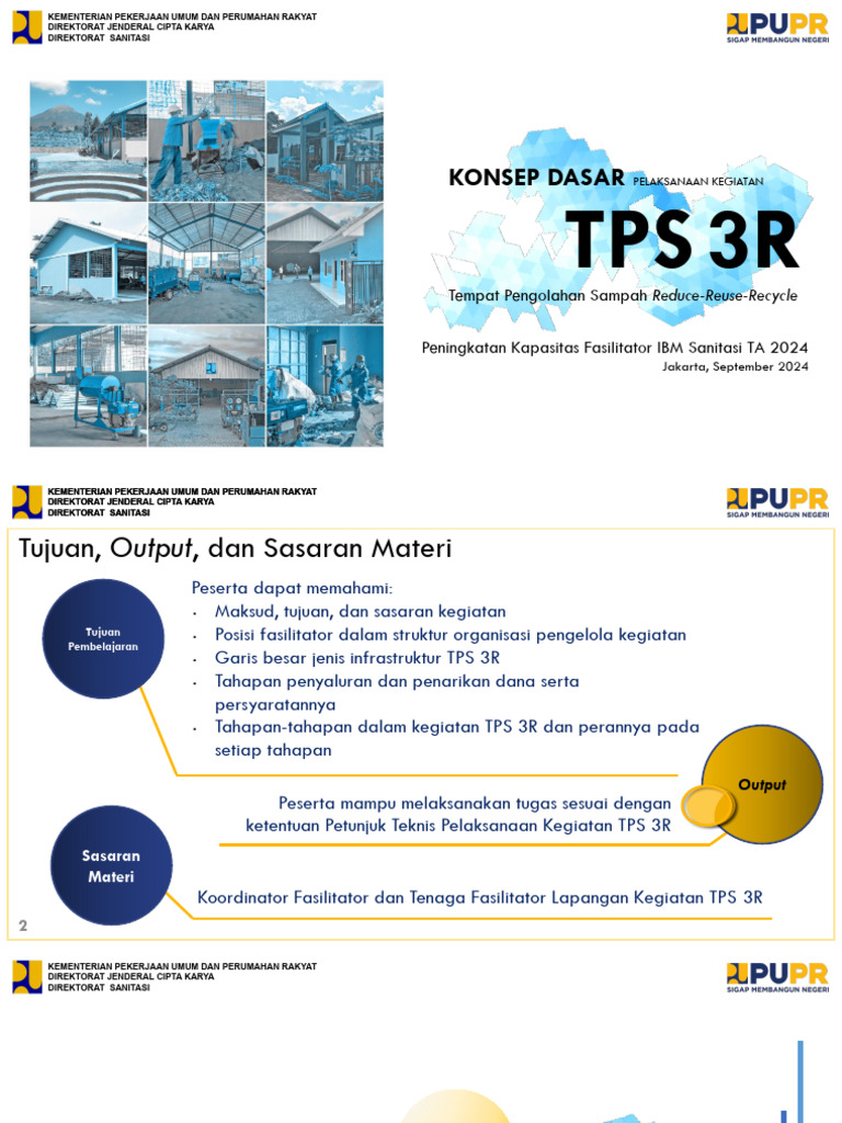 Konsep Dasar Kegiatan TPS 3R | PDF