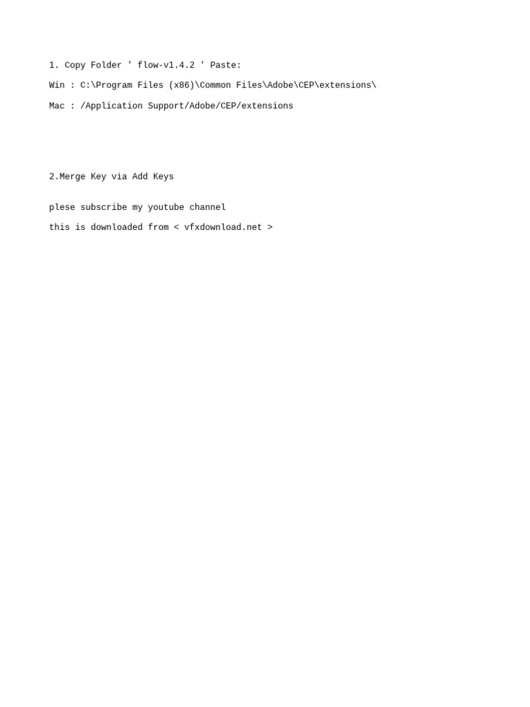 Install Adobe Cep Extensions Guide Pdf