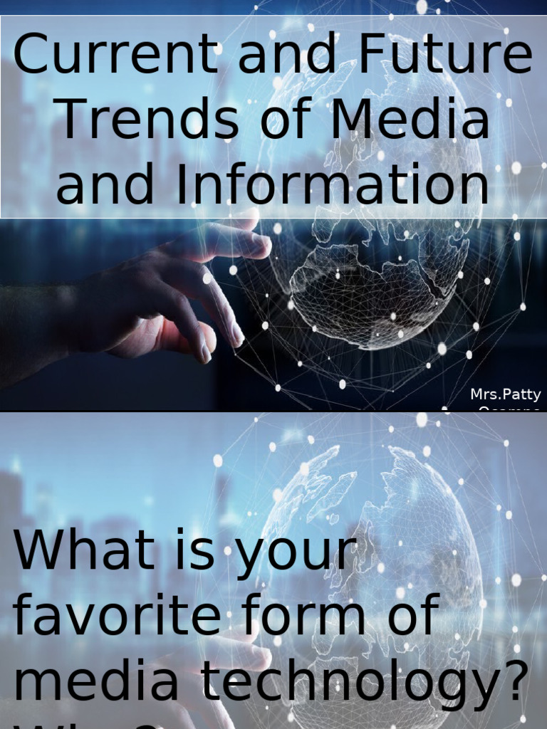 Future Media Technology Trends | PDF | Computing | Cyberspace
