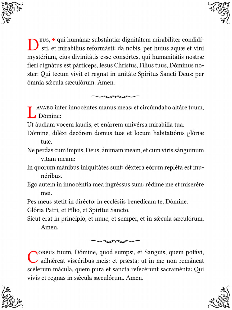 Altar Card-Epistle Side | PDF