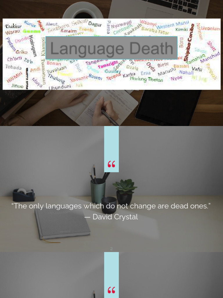Understanding Language Death Dynamics | PDF | Linguistics | Human ...
