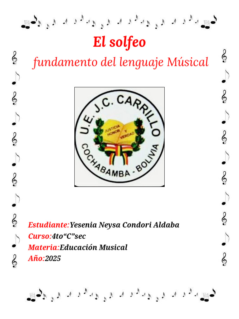 Fundamentos del Solfeo Musical | PDF | Ritmo | Musicología