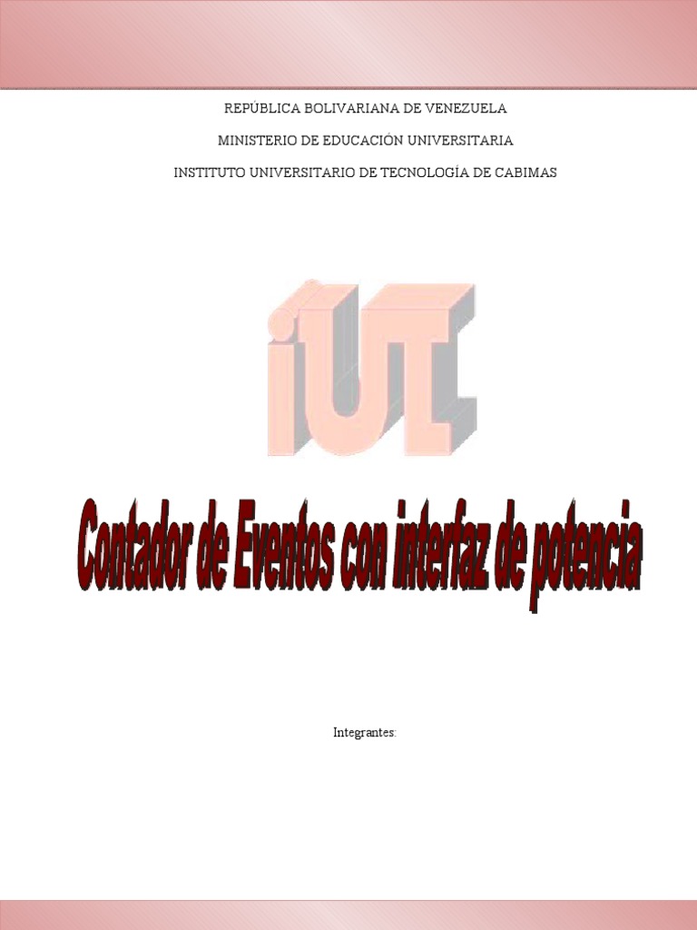 Funcionamiento de Contador Con NE555 y 74192 | PDF