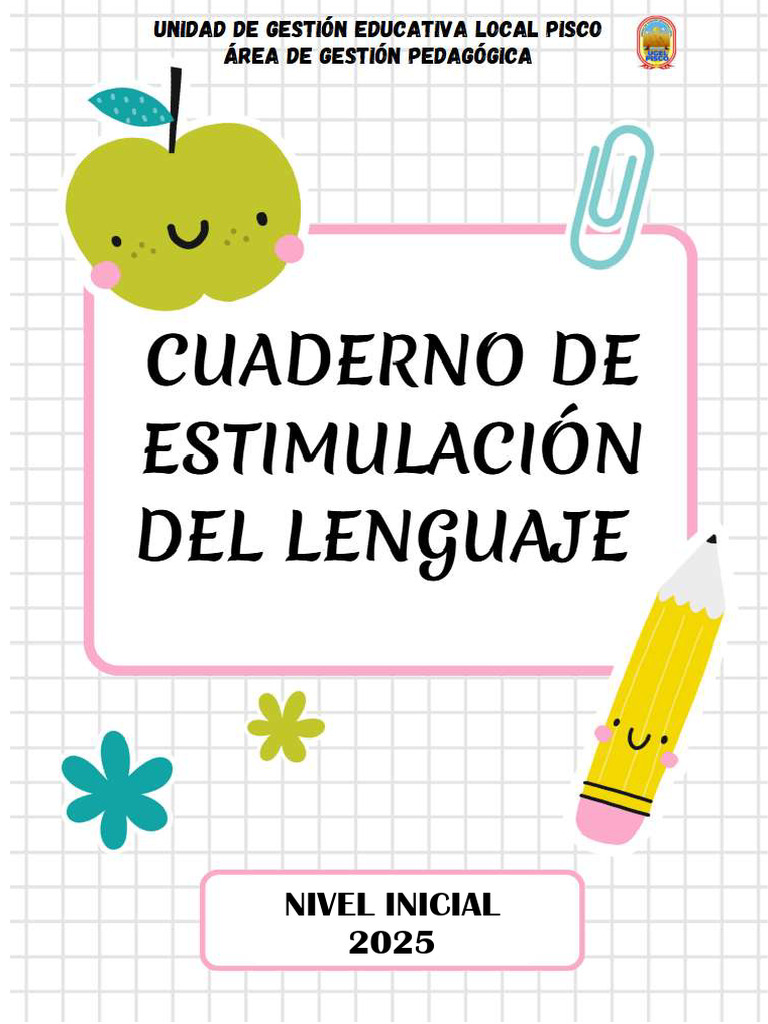 Cuaderno de Estimulación del Lenguaje 0-3 Años | PDF | Educación de la ...