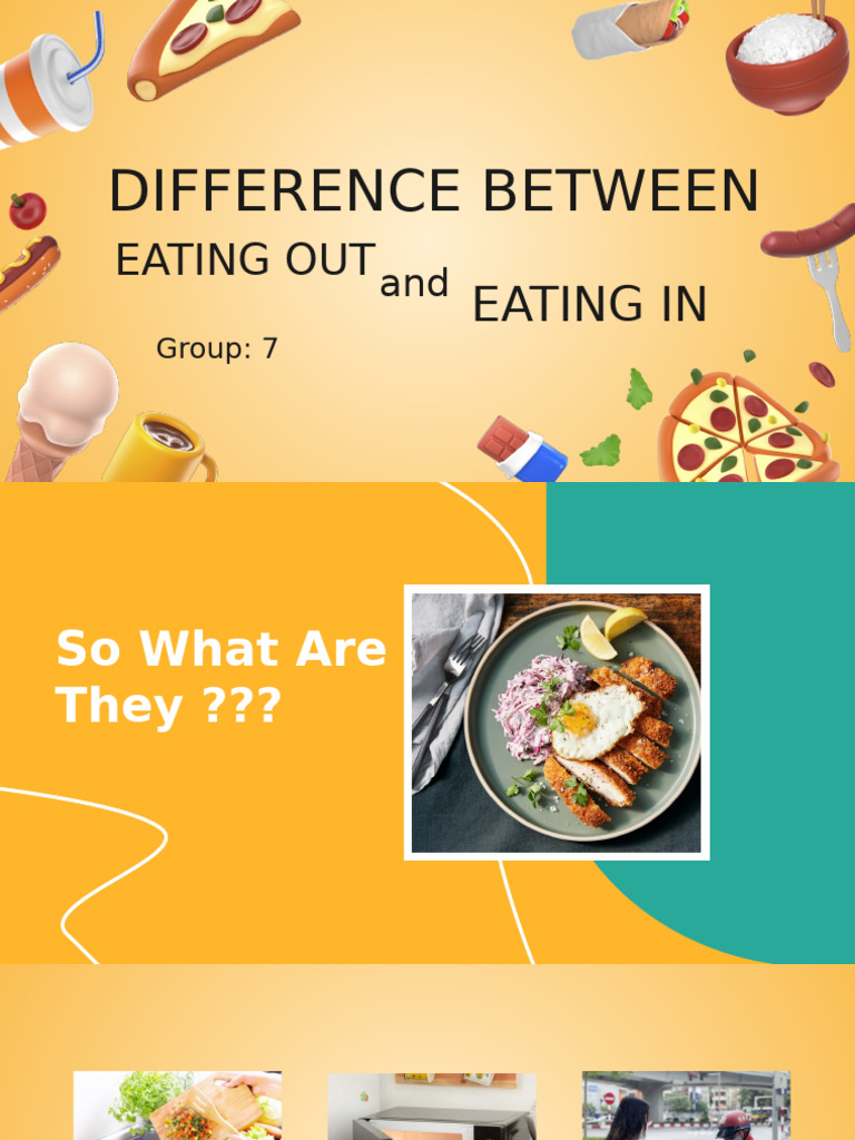 Eating in and Eating Out | PDF