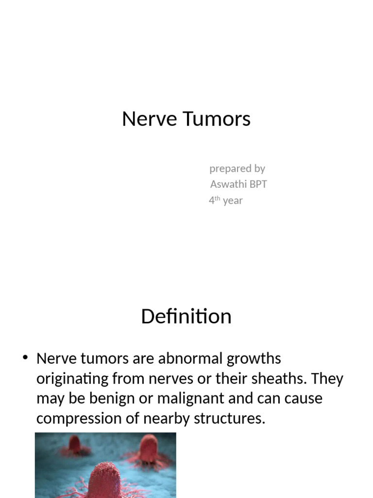 Overview of Nerve Tumors | PDF
