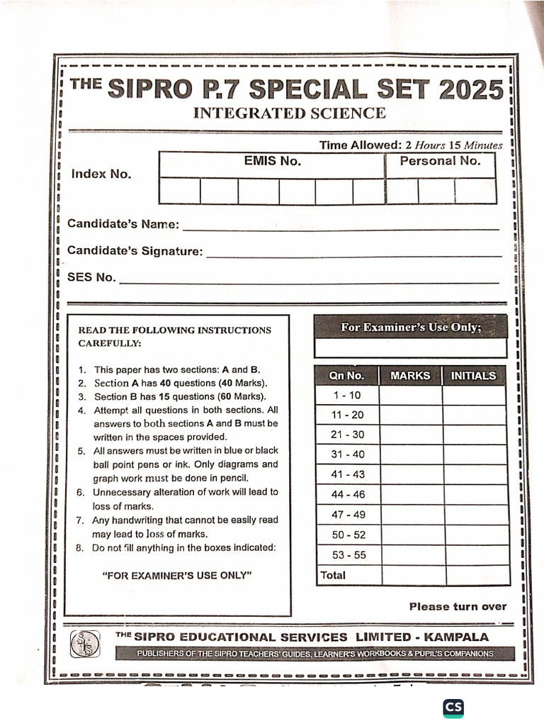 Sipro Sci Special 2025 | PDF