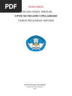 RKT SD 2025-2026: Rencana Kerja Tahunan | PDF